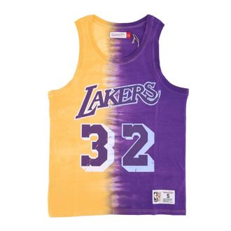 Mitchell & Ness Magic Johnson Tie Dye Tank Top - - Sport - Herren - Mehrfarbig - L
