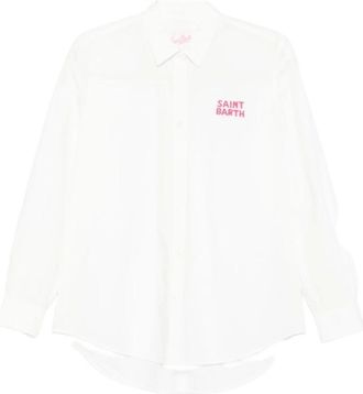 MC2 Saint Barth Femme, Chemises, Blanc, Taille: 42 FR Brigitte Shirt