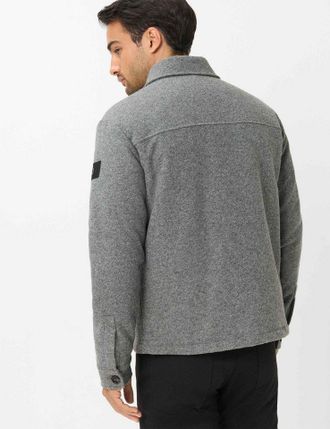 Brax Steppjacke Style TED Overshirt in wertiger Flanelloptik