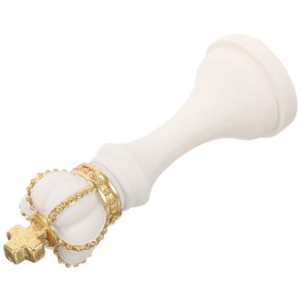 Aboofan Schachfigur aus Kunstharz Klein Wei&szlig; Dekorative Schachskulptur f&uuml;r Schreibtisch B&uuml;cherregal und B&uuml;ro Vintage Design Tischdekoration Leichtes Harzmater