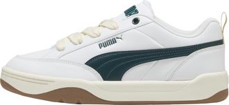 Puma Unisex Park Lifestyle Sneaker, Puma Wei&szlig; Gr&uuml;n Gel&auml;nde, 44.5 EU