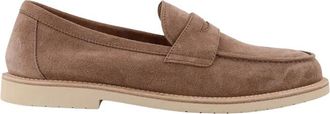 Brunello Cucinelli Homme, Chaussures, Brun, Taille: 43 EU Chaussures Plates