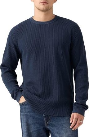 Levi's Pull gaufré à col rond en coton