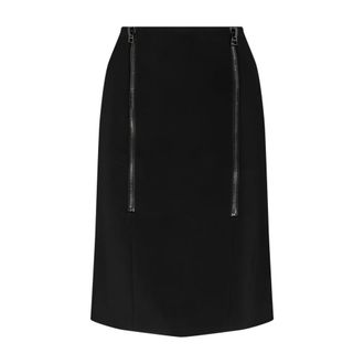 Tom Ford Schwarzer Bleistiftrock mit Rei&szlig;verschlussdetails - - Skirts - Damen - Schwarzk - S