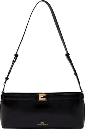 Elisabetta Franchi Femme, Sacs, Noir, Taille: ONE Size Sacs &agrave; &eacute;paule