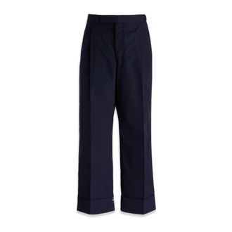 Thom Browne Gerade Hose - - Trousers - Herren - Blau - L