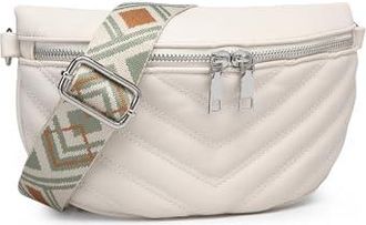 Miss Lulu Sac banane femme, Sac &agrave; Bandouli&egrave;re en Cuir PU,Sangle r&eacute;glable & larges bretelles, Id&eacute;al pour Mode Quotidien Sorties Voyage