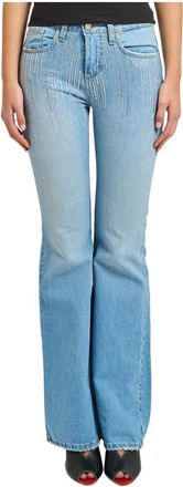 Relish Femme, Jeans, Bleu, Taille: W28 Flared Jeans