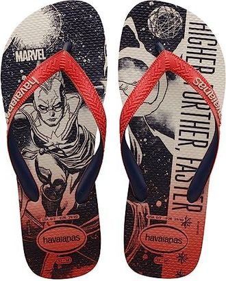 Havaianas Unisexs Top Marvel Series Flip-Flop, rouge rubis, 37/38 EU