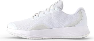 Wilson Intrigue Lite Damen-Tennisschuhe, Dynamischer Komfort, Vielseitig, Zusätzliche Mittelfußunterstützung, Außergewöhnliche Traktion, Weiß/Silber, Größe 4