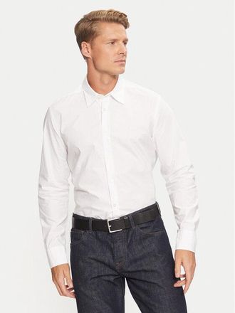 HUGO BOSS Hemd Relegant 50518304 Weiß Regular Fit