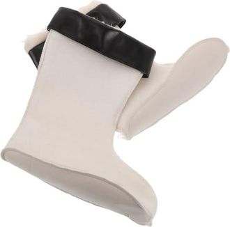 Minkissy 2 Pi&egrave;ces Couvercle Int&eacute;rieur Du Coffre &agrave; Tube De Tube Ligne De D&eacute;marrage Pour Femme Chaussettes White