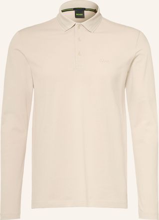 HUGO BOSS Piqu&eacute;-Poloshirt Plisy Regular Fit beige
