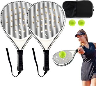Generico Airflow Tennisschl&auml;ger - Bel&uuml;fteter Trainingsschl&auml;ger f&uuml;r Gleichgewichts- und Koordinationstraining mit Pr&auml;zision des Schwungs, Sport-Lernausr&uuml;stung f