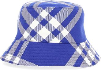 Burberry MH Bucket - Wool Check - - Accessories - unisex - Mehrfarbig - M