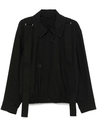Homme Plissé Issey Miyake veste Parachute - Noir