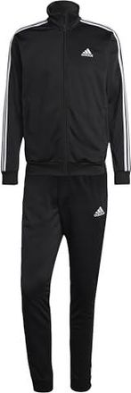 adidas Survêtement de sport basique 3 bandes pour homme, noir, Medium