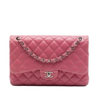 Chanel Pre-owned Classic Double Flap Shoulder Bag - - Pre-owned - Damen - Rosa - ONE SIZE