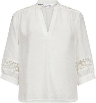 Co'Couture Femme, Blouses et Chemises, Blanc, Taille: 38 FR Blouses