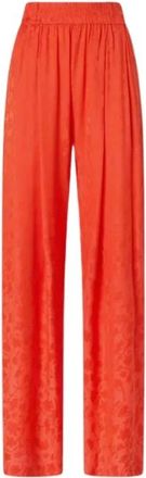Pinko Pinko, Femme, Pantalons, Orange, Taille: 36 FR Bedonia Wide Pantalons