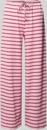 Gina Tricot Hose mit Streifenmuster und Tunnelzug