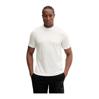 Emporio Armani Emporio Armani Ea7, Homme, Tops, Blanc, Taille: M T-shirt Lux Identity