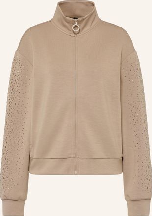 Emporio Armani ea7 Emporio Armani Sweatjacke Mit Schmucksteinen braun