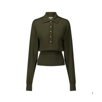 Laurence Bras Ad&egrave;le Top - - Tops - Damen - Gr&uuml;n - L