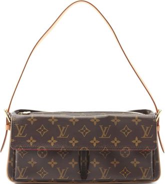 Louis Vuitton sac porté épaule Vivacite - Marron