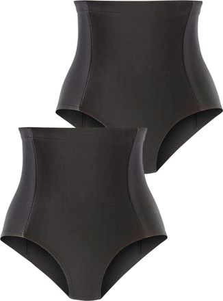 Petite Fleur Damen Taillenshaper f&uuml;r hohe, Figurformende Taille, mit verst&auml;rktem Powernetz, Ideal auch f&uuml;r gro&szlig;e Gr&ouml;&szlig;en bis Gr&ouml;&szlig;e 56, aus formstabiler, elastischer