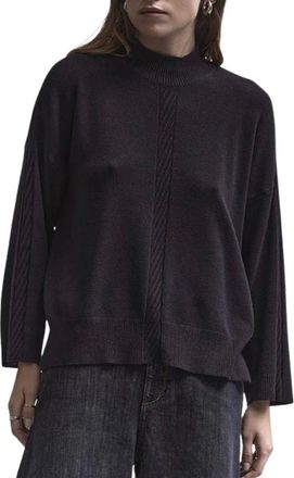 Kaos Kaos, Damen, Strickwaren, Schwarzk, MGröße