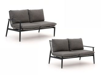 Bellagio la vita attrattiva Bellagio Pizzoli Lounge Element linker Arm + rechter Arm 142 cm