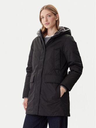 Tommy Hilfiger Parka WW0WW46533 Schwarz Relaxed Fit