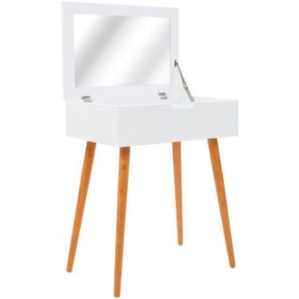 vidaXL Schminktisch mit Spiegel mdf 60 x 40 x 75 cm - Vidaxl