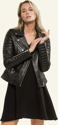 Serge Pariente Blouson Hipster girl noir