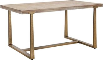 Paris Prix Table à Manger Effet Bois Ankara 150cm Naturel