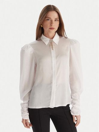 Fracomina Hemd FQ25WT6004W41101 Weiß Regular Fit