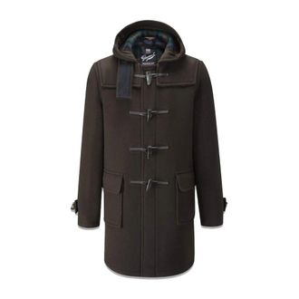 Gloverall Homme, Manteaux, Brun, Taille: M Morris Duffle Coat