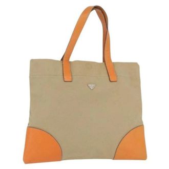 Prada Pre-owned Tote Bag - - Pre-owned - Damen - Beige - ONE SIZE