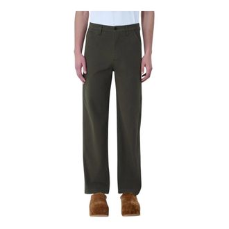 Dries Van Noten Pickerbys Baumwollhosen - - Trousers - Herren - Gr&uuml;n - W30