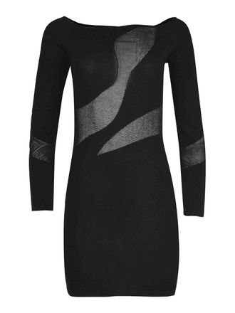 Federica Tosi Robe Au Genou - Noir