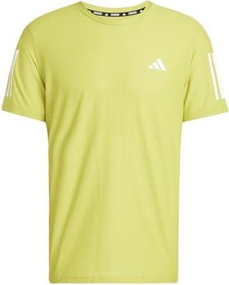 adidas Own The Run Tee T-Shirt, preloved Lime, XL Homme