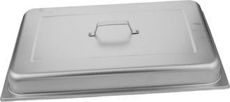 Aboofan Edelstahl-deckel mit Griff f&uuml;r Buffets und Catering-dampfgarer Passend f&uuml;r Gn-schalen zum Abdecken von Geb&auml;ck Desserts und Speisen f&uuml;r Hotels Restaura