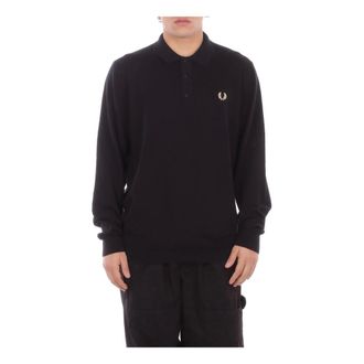 Fred Perry Homme, Pulls, Noir, Taille: S Fred Perry Chemises Noir