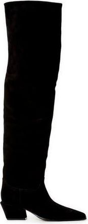 PARIS TEXAS Bettina Lederstiefel - Schwarz