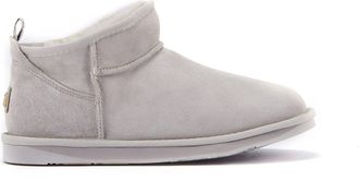 Australia Luxe Gem&uuml;tliche, ultrakurze Stiefeletten in Eisgrau