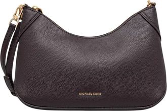 Michael Kors Sac bandouli&egrave;re convertible en cuir Jet Set moyen - Femme - Sacs - Brun - Taille: ONE Size