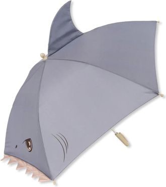 Konges Sl&oslash;jd unisex, Accessoires, Gris, Taille: ONE Size Parapluie Requin