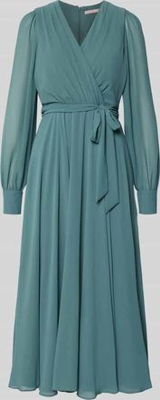 Christian Berg Cocktail Regular Fit Midikleid mit Taillenband