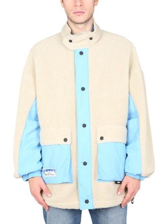 Msgm Reversible Sherpa Jacket - Multicolor